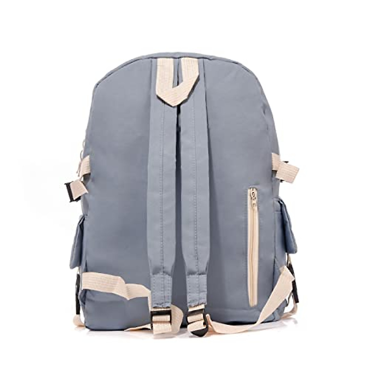 Kawaii Kids Backpacks for Girls with Cute Bear Accessories, Teen Laptop Backpack for Back to School Supplies Student Bookbag(Blue)