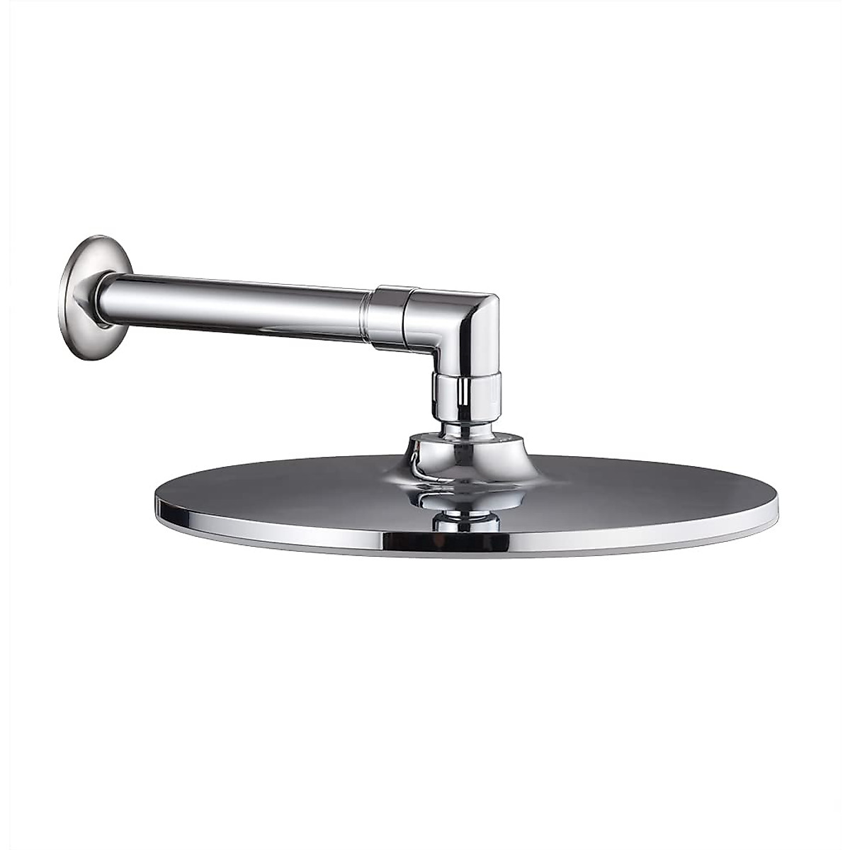 Carvedexquisitely Shower head Elbow Adapter, Shower Arm Elbow Adapter for Hand Showers and Wall-mounted Showers 90 Degree Chrome