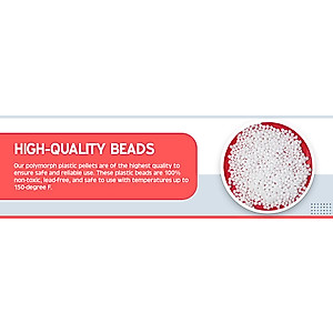 Thermoplastic Beads Pellets Mold-Able Pellets Polymorph 25 Grams for Teeth(Made in Spain)