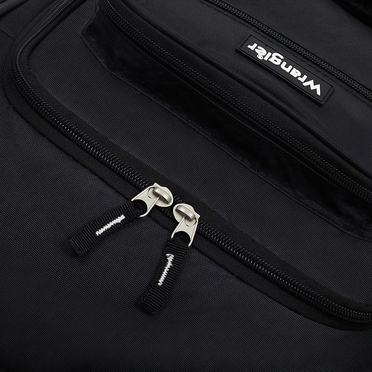 Wrangler Wesley Rolling Duffel Bag, Black, Large 30-Inch