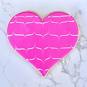 Valentine's Heart Cookie Cutter, 5" Made in USA by Ann Clark