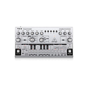 Behringer TD-3-SR Analog Bass Line Synthesizer - Silver