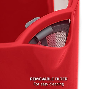 Ovente Electric Kettle, 1.8 Liter with Prontofill Lid, 1500 Watt BPA-Free Fast Heating Element with Auto Shut-Off & Boil Dry Protection, Instant Hot Water Boiler for Coffee & Tea, Red KP413R