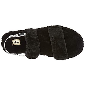 UGG Women's Oh Yeah Slipper, Black, 10