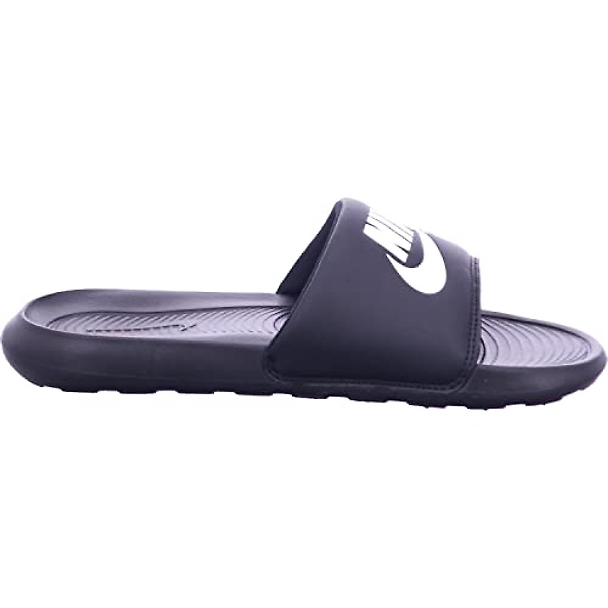 NIKE Men's Victori One Slide Trail Running Shoe, Black White Black, 11