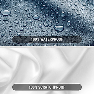 iCarCover 18-Layer Car Cover Waterproof All Weather, Premium Quality Car Covers for Automobiles, UV Protection, Ford Mustang, Camaro, XK, 4-Series, M4, Supra, Thunderbird, Size C10 (See Size Chart)