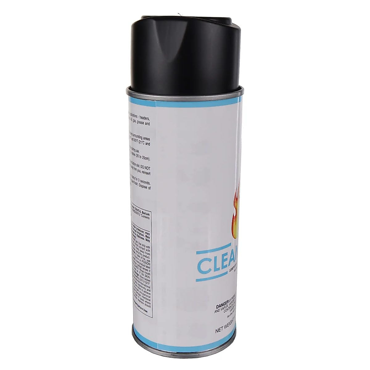 CleanBurn High Heat Stove Paint - Ideal for Stoves, High Temp Black Spray Paint with Flat Finish