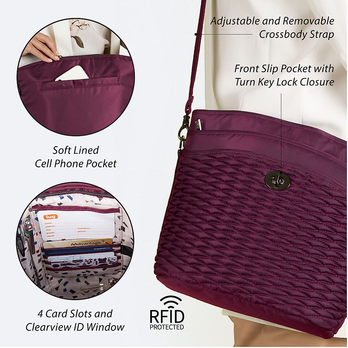 Lug Carousel XL Crossbody Bag