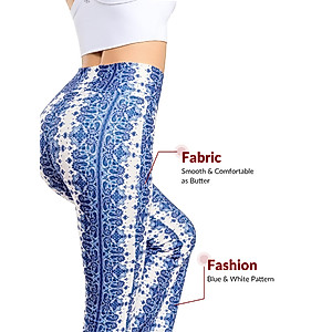 Yvette Bell Bottom Pants for Woman Lace High Waisted Flare Leggings Pants Black Sexy Disco 70s