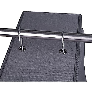 OULLYY Hanging Purse Handbag Organizer Wardrobe Closet Organizer Nonwoven 10 Pockets Hanging Closet Storage Bag with 360 Degree Swivel Hook