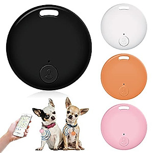 Key Finder Locator, Senbos 4 Pack Bluetooth 5.0 Mini Portable GPS Tracker Smart Anti Lost Wireless Tracking Tag Device for Kids Pet Keychain Wallet Luggage and Item Locating, Phone APP Control