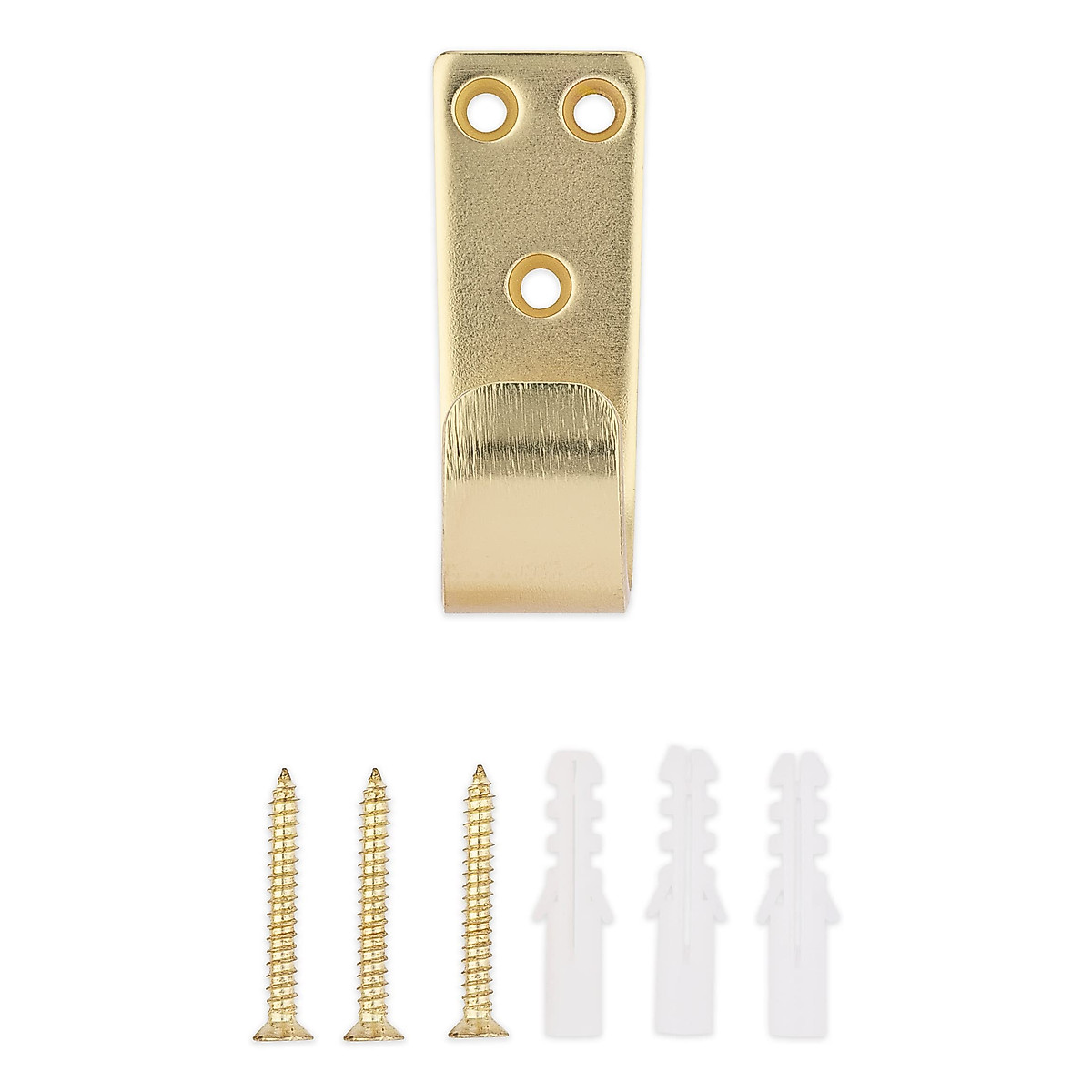 National Hardware N337-902 Cooper Multi-Purpose Hook, 2-5/16", Brushed Gold