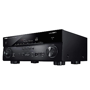 YAMAHA TSR-7850R 7.2CH Dolby Atmos DTS Wi-Fi BT 4K Receiver, Black (Renewed)