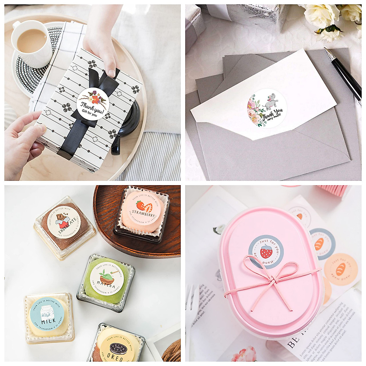 600 Circle Stickers 2" Round Labels 30 Sheets Waterproof Matte White Die Cut Vinyl Sticker Paper Dries Quickly for Inkjet/Laser Printer