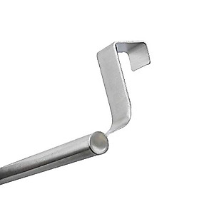 Stainless Steel Towel Bar Holder Over Kitchen Cabinet Door Hanging Rack 24cm 36cm by SHG (36cm)