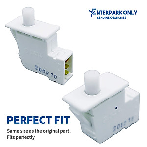 ENTERPARK DC64-00828B Dryer Door Switch Replacement Park for Samsung Dryer Replaces DC64-00828A PS4210964 2071594 AP4578931