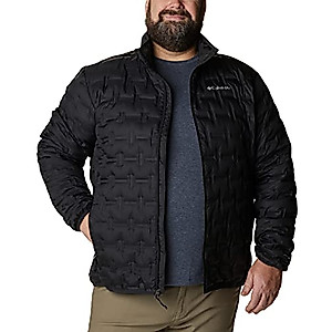 Columbia Men's Delta Ridge Down Jacket, Black, Medium