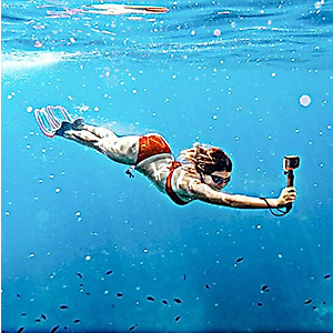 For Insta360 ONE R Sports Camera Case Protective Housing Insta360 ONE R Diving Cases Waterproof Housing 4K IPX8 Accessory Camera Accessories Anti-fall Bezel Protective Cases (Black) A458