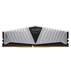 XPG Z1 DDR4 3200MHz (PC4 25600) 32GB (2x16GB) CL16-20-20 288-Pin Memory Modules Kit, Silver (AX4U3200716G16A-DSZ1)