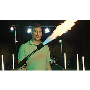 GRILLBLAZER GrillGun Basic Grill Torch & Lighter - Charcoal and Wood Starter - Professional Grilling and BBQ Handheld Blowtorch for Chefs, Men and Women Who Want to have the Best Tool for the Job