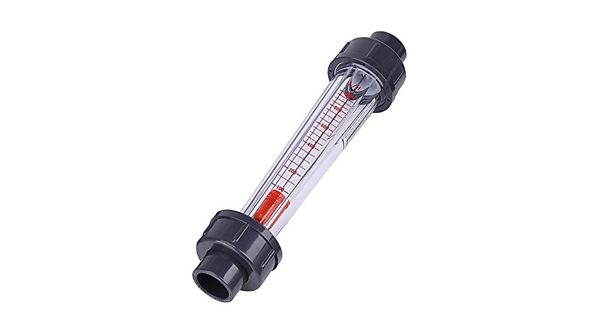 LZS-15 Plastic Water Flow Meter - 100-1000L/H Accuracy