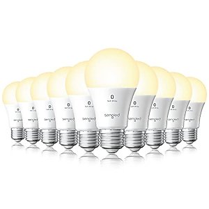 Sengled Smart Light Bulbs, Alexa Light Bulb Bluetooth Mesh, Smart Bulbs That Work with Alexa Only, Dimmable LED Bulb E26 A19, 60W Equivalent Soft White 800LM, High CRI, High Brightness, 10 Pack