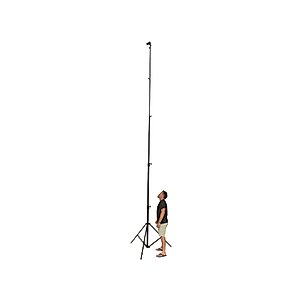 Glide Gear Sky High 20' Heavy Duty Professional Video Camera Sports Tall Tripod Stand