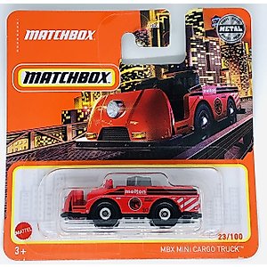 Matchbox 2022 - MBX Mini Cargo Truck [red] 23/100 (Short Card)