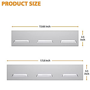 BQMAX Wind Guard for Blackstone 36" Griddle, Wind Guards for Blackstone 36" Griddle and Other Griddle, Stainless Steel Wind Screen (NOT Aluminum)