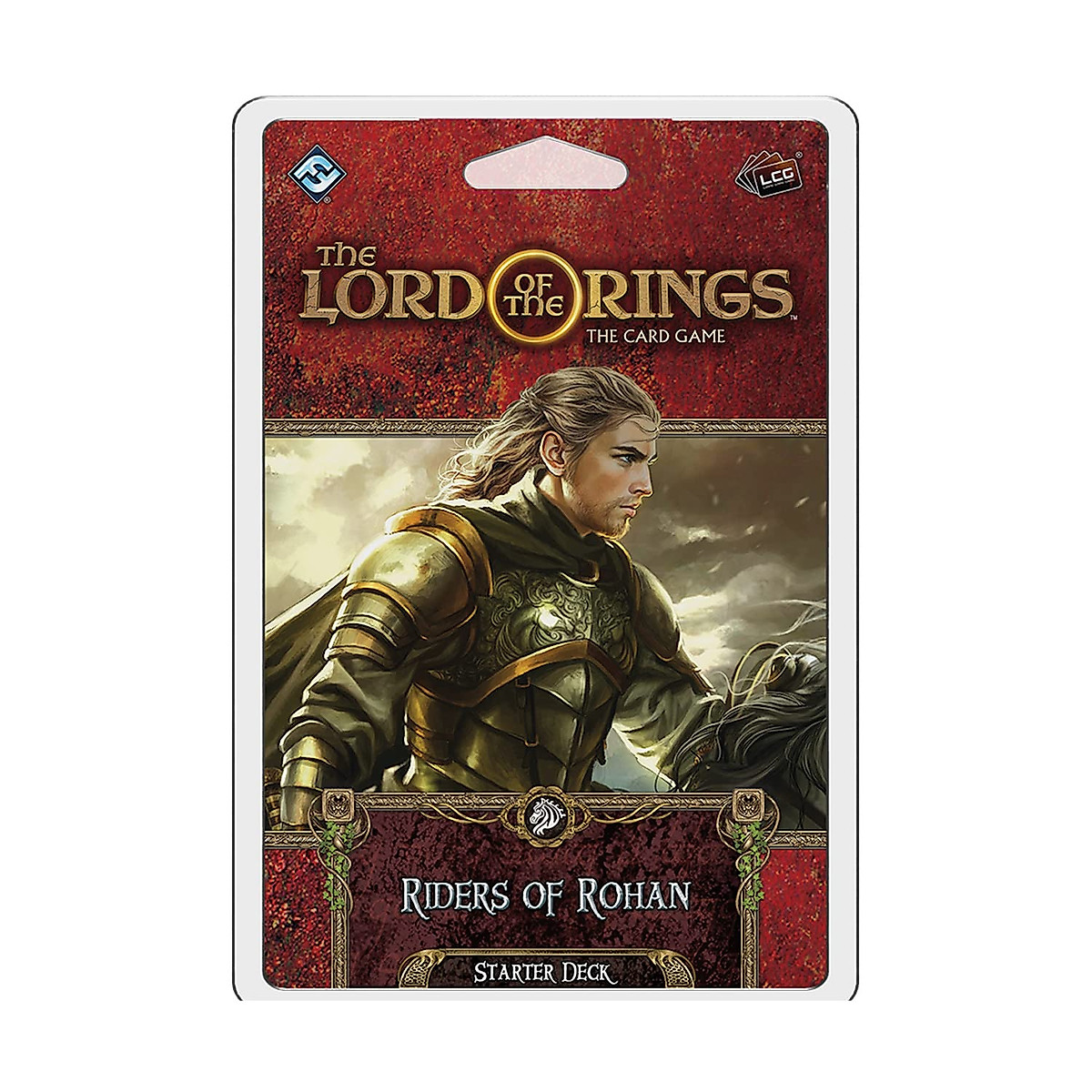 The Lord of the Rings The Card Game Riders of Rohan STARTER DECK - Cooperative Adventure Game, Strategy Game, Ages 14+, 1-4 Players, 30-120 Min Playtime, Made by Fantasy Flight Games