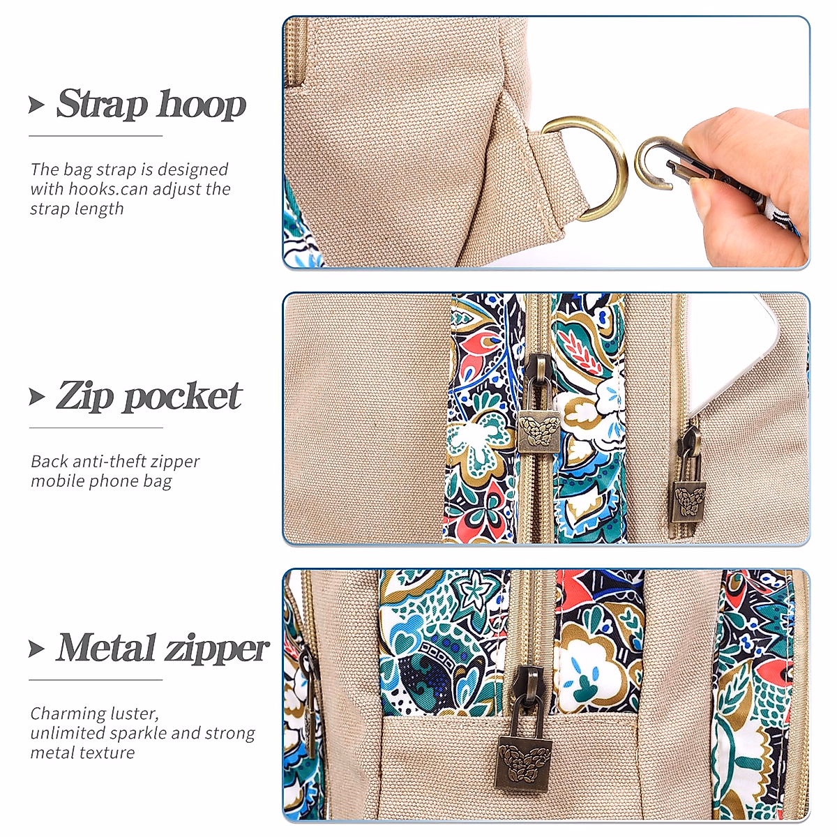 Black Butterfly Women's Premium Backpack, Crossbody Bags Upgrade, Light and Small Style Chest Bag, Fashion Chest Pack (50-multicolor)