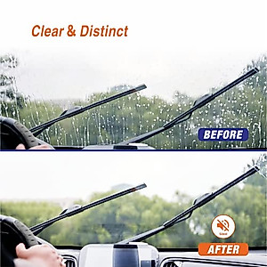 WOWIPER Factory Wipers for Volvo S60 2011-2018 S80 2007-2016 V60 2013-2014+More, 26"/20" (PACK of 2) Top Lock 19mm Windshield Wiper Blades
