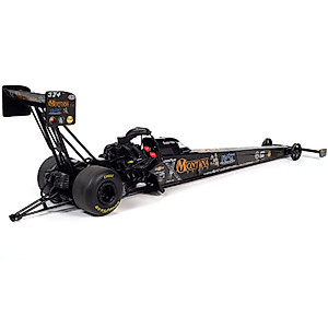 2022 NHRA Funny Car TFD (Top Fuel Dragster) Austin Prock Montana Brand John Force Racing 1/24 Diecast Model Car by Auto World AWN010