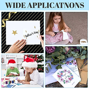 15 Sheets White Cardstock 8.5 x 11, 250gsm/92lb Thick Paper Cardstock Paper for Invitations, Crafts, Card Making, Printing, Wedding, Drawing, Scrapbook Supplies