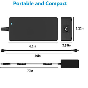 180W Laptop Charger fit for Dell G7 15 17 7588 7590 7790 G5 15 5515 5587 5590 G3 15 3579 17 3779 Precision 7670 7770 7510 7520 7530 7540 7550 19.5V 9.23A 7.4mm AC Adapter Power Cord