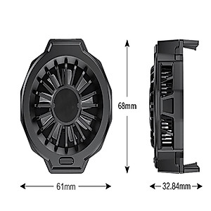 JYXDKD Mobile Phone Cooling Radiator Gaming Universal Phone Cooler Portable Mobile Phone Accessories