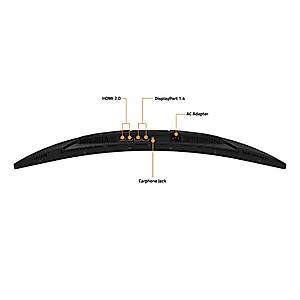 GIGABYTE G34WQC A 34" 144Hz Ultra-Wide Curved Gaming Monitor, 3440 x 1440 VA 1500R , 1ms (MPRT) Response Time, 90% DCI-P3, VESA Display HDR400, FreeSync Premium, BLACK (G34WQC A-SA)