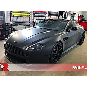 Avery Dennison SW900 180-O Matte Black Supreme Wrapping Film Vinyl Vehicle Car Wrap Sheet Roll - (120" x 60" w/Application Card)