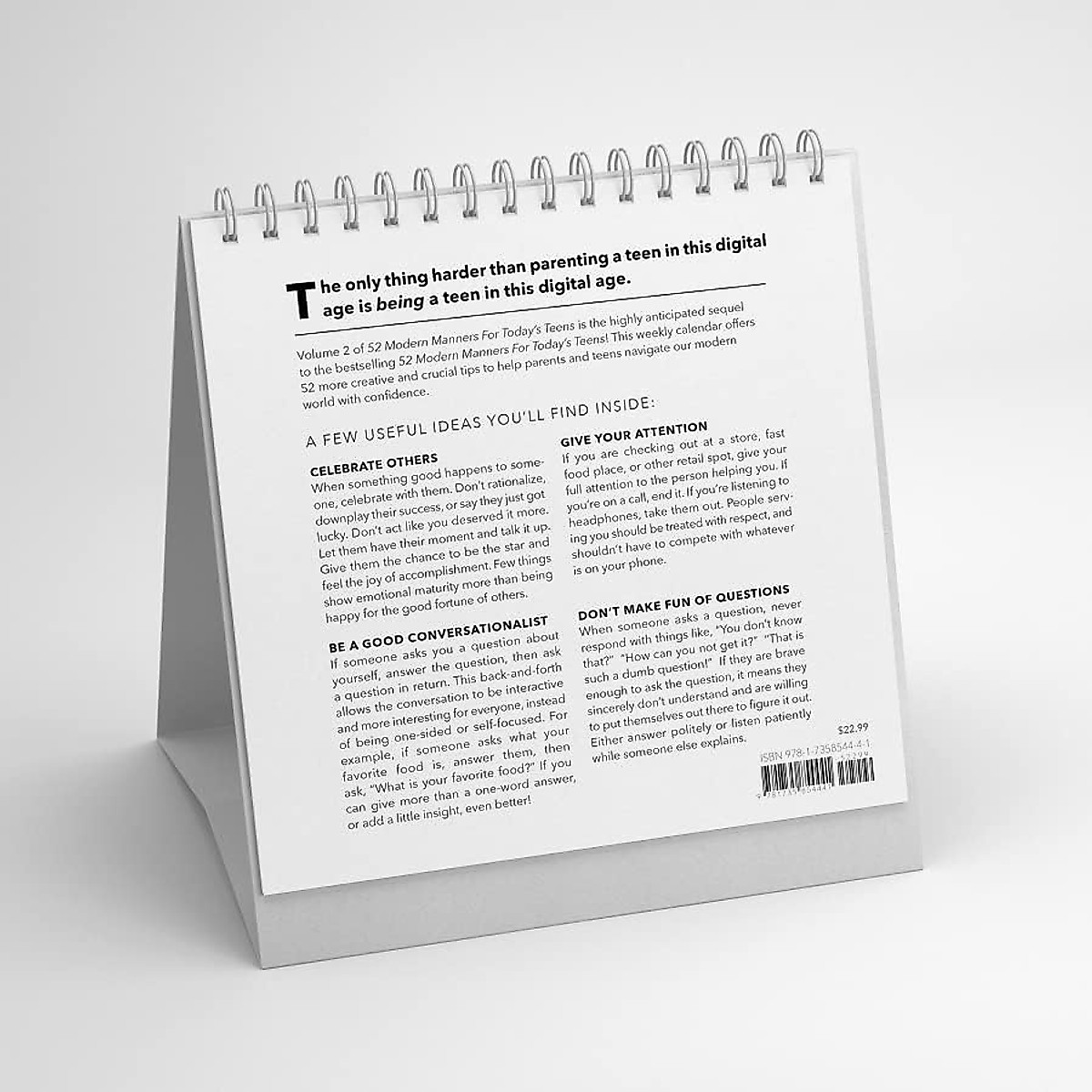 52 Modern Manners for Today's Teens Vol. 2