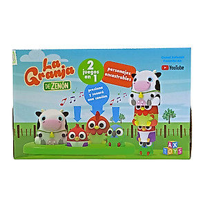 LA GRANJA DE ZENÓN Mamushka Set Embeddable Game 4 Characters 4" El Reino Infantil
