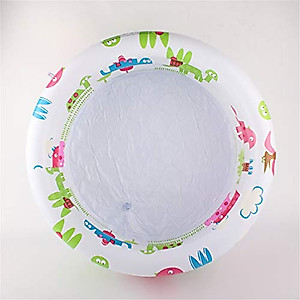 Cabilock Baby Bathtubs Garden Round Inflatable Swimming Pool Baby Portable Pump Pool Kiddie Paddling Pool Indoor Toddler Water Game Play Center Kids Playsets