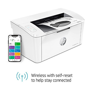 HP LaserJet M110w Wireless Monochrome Printer (7MD66F) (Renewed)