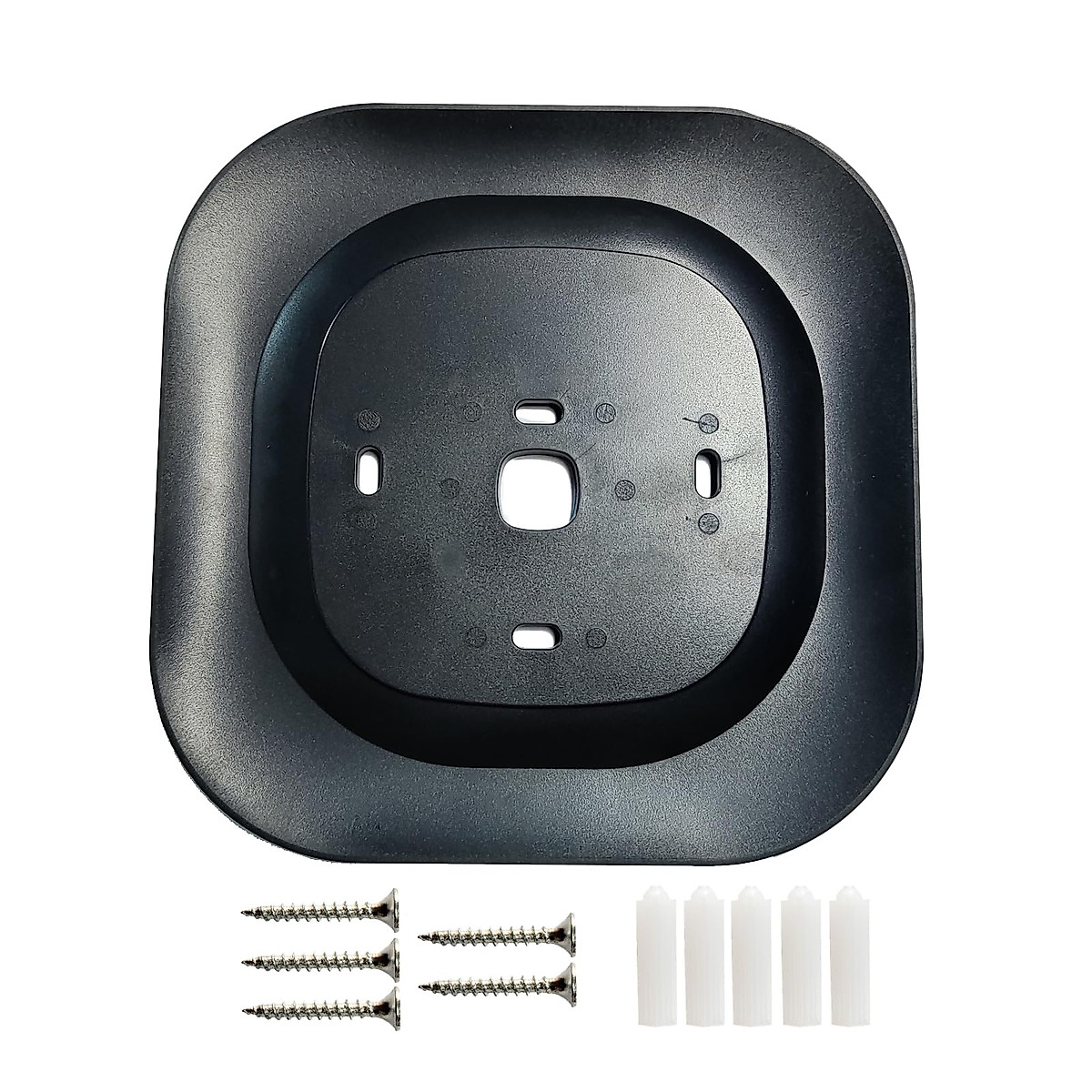 Thermostat Decorative Wall Plate Bracket Black for New 2022 Ecobee Smart Thermostat (1)
