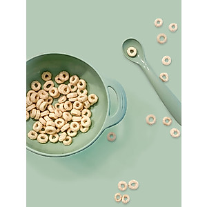 Bazzle Baby Silicone Suction Bowls with Suction Lid and Spoon 3-piece set BPA Free Silicone | Perfect for 4-36 Months