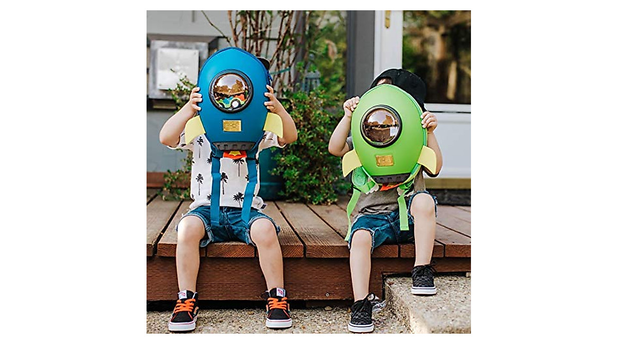 KIDDIETOTES Rocket Backpack for Toddlers - Fun & Durable
