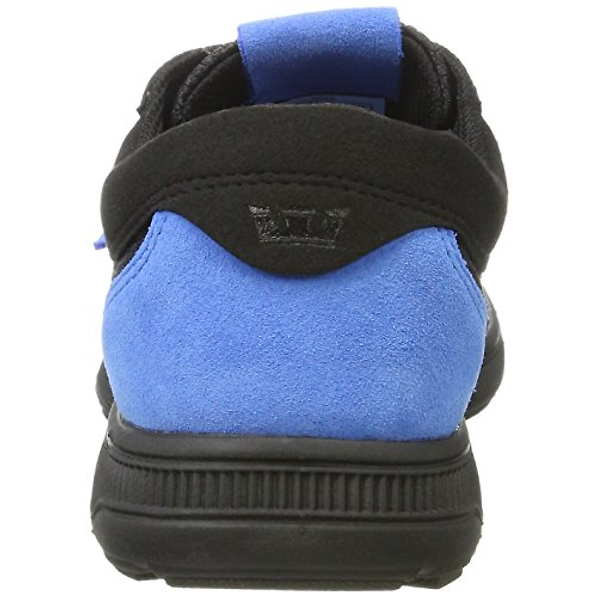 SUPRA Unisex-Adult Hammer Run Skate Shoe, Black-Royal, 10 Regular US