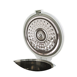 Oyama CFS-F12B 7 Cup Rice Cooker, Stainless Black