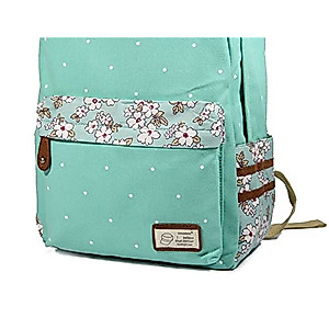 Teen Waterproof Classic Laptop Daypack Sundrop and Moondrop Daily Bookbag Durable Graphic Rucksack