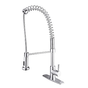 Ancona Le Bistro Pull-down Kitchen Faucet in Polished Chrome