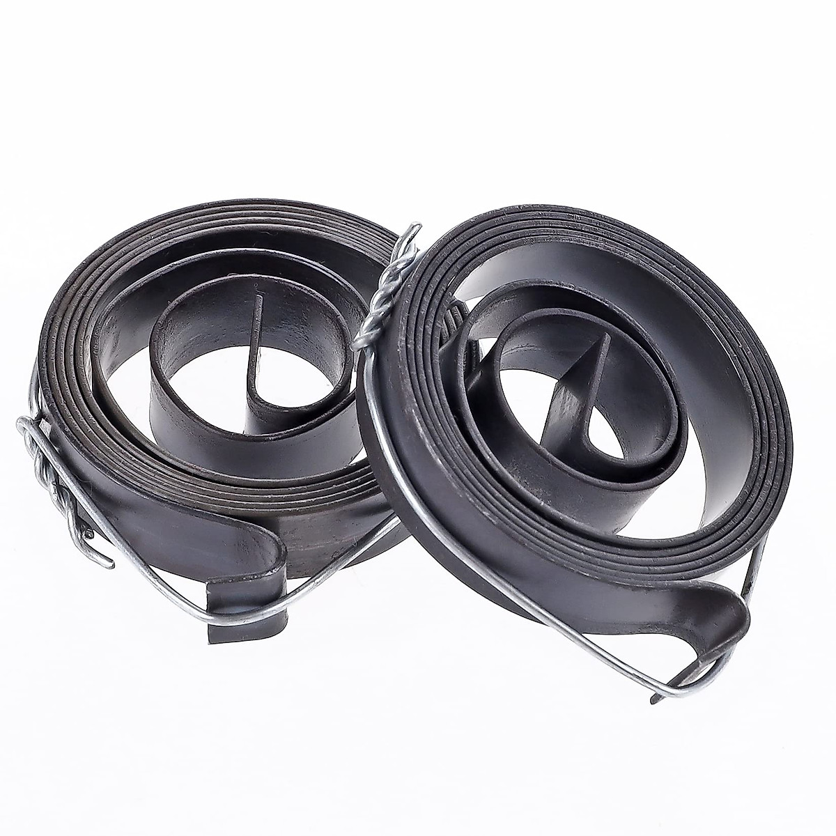 TOPPROS Pack of 4 Drill Press Return Spring, Quill Spring Feed Return Coil Spring Assembly, 2.2Ft Long, 35 x 6 x 0.7mm